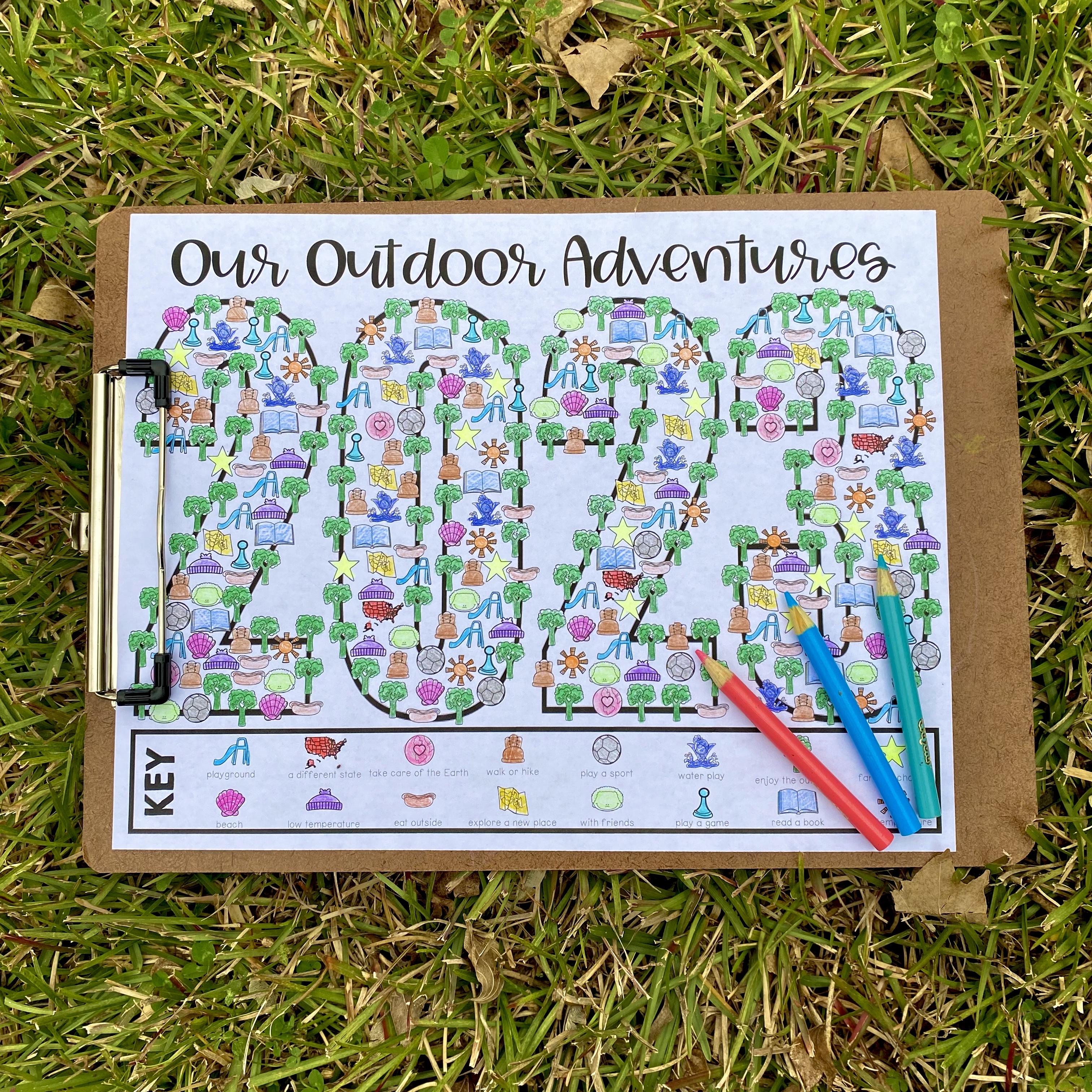 Our 2023 Outdoor Activity Tracker - Run Play Explore
