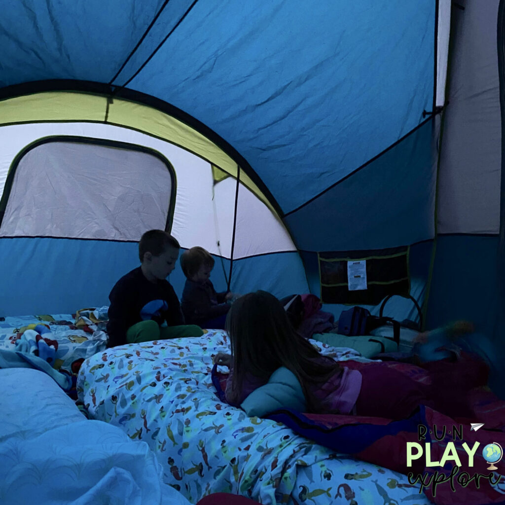 Tent Camping with Little Kids Tips Part 2 - Run Play Explore