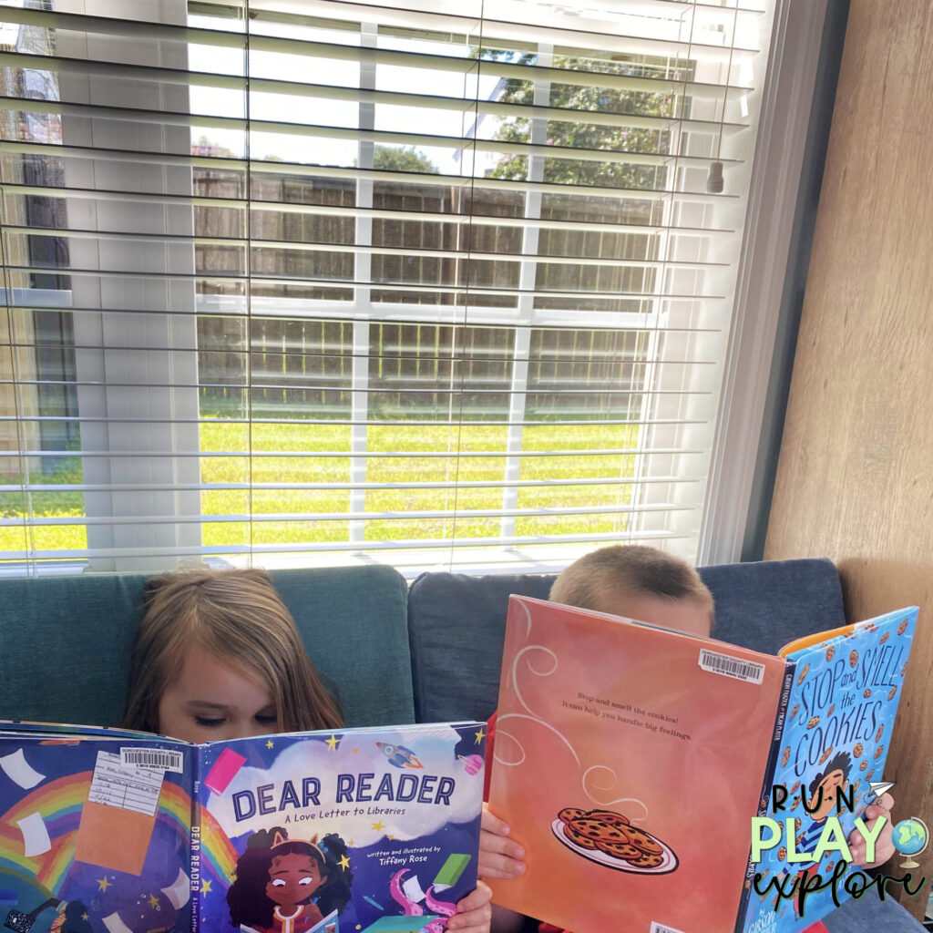 Using the Library to Homeschool - Run Play Explore